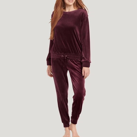 Jockey | Pants & Jumpsuits | Jockey Velour Drawstring Hem Jogging Set ...